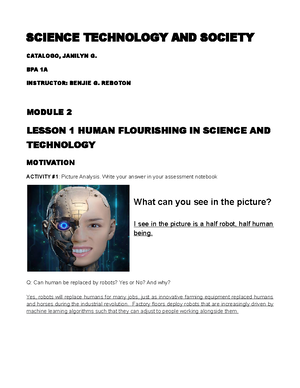 Module - Culminating Activity Grade 12 HUMSS - CULMINATING ACTIVITY ...