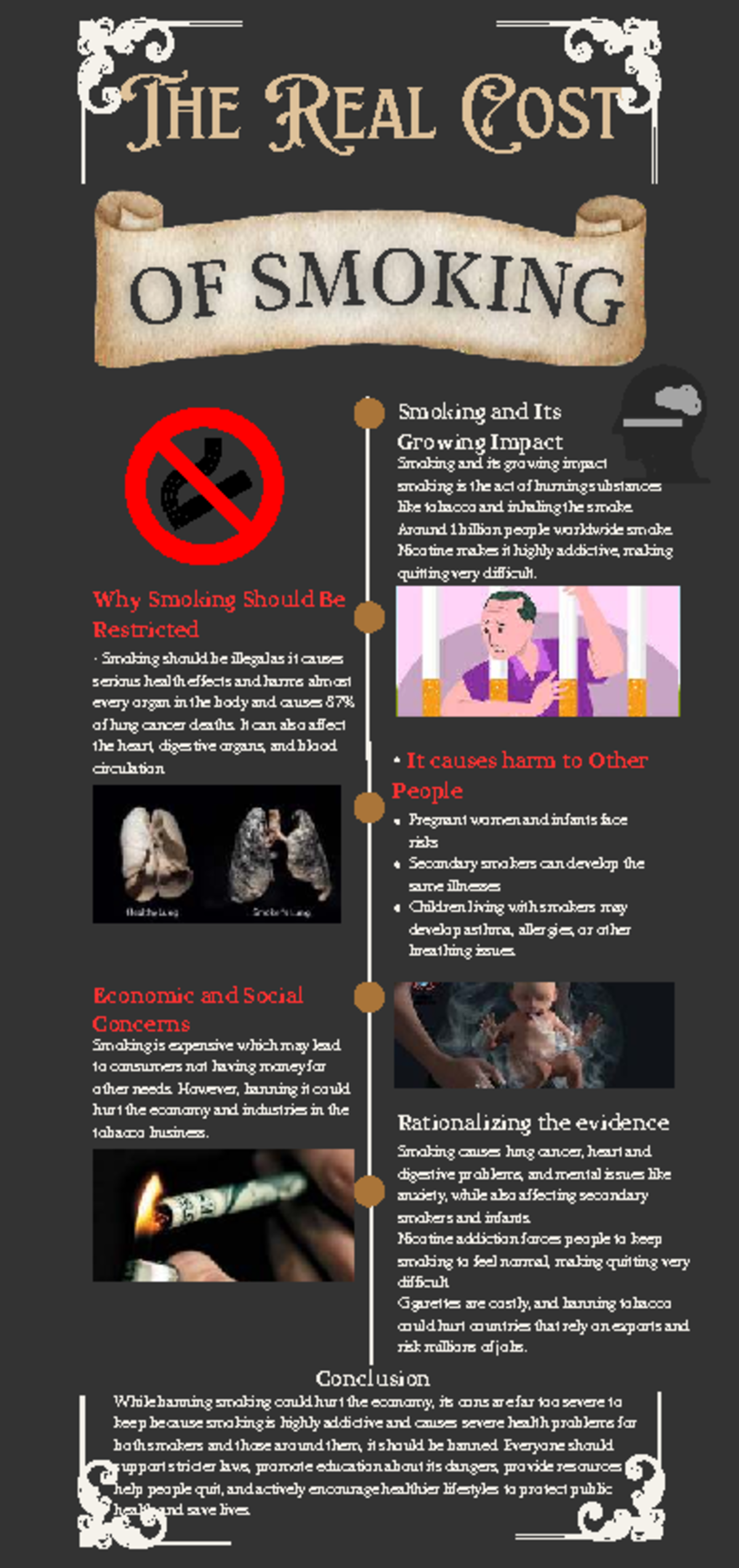 The Real Cost of Smoking: Health, Economic, and Social Impacts - Studocu