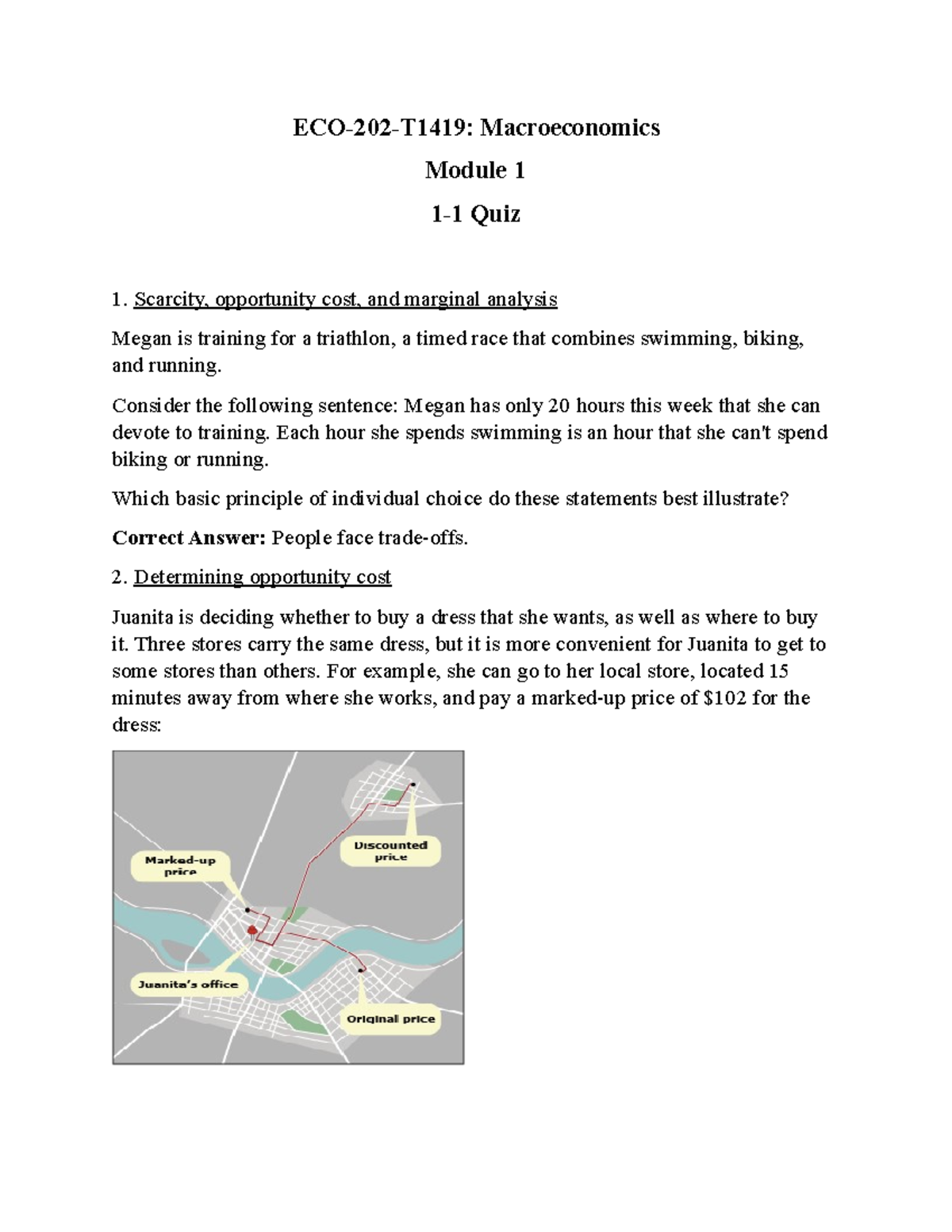 ECO-202 Midterm 1-1 Quiz Notes: Key Concepts in Macroeconomics - Studocu