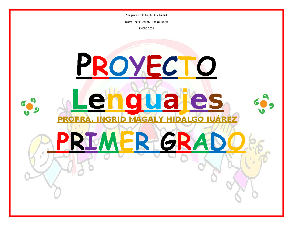 Proyecto 1 Grado: Conociendo Los Saberes de Mi Comunidad - Studocu
