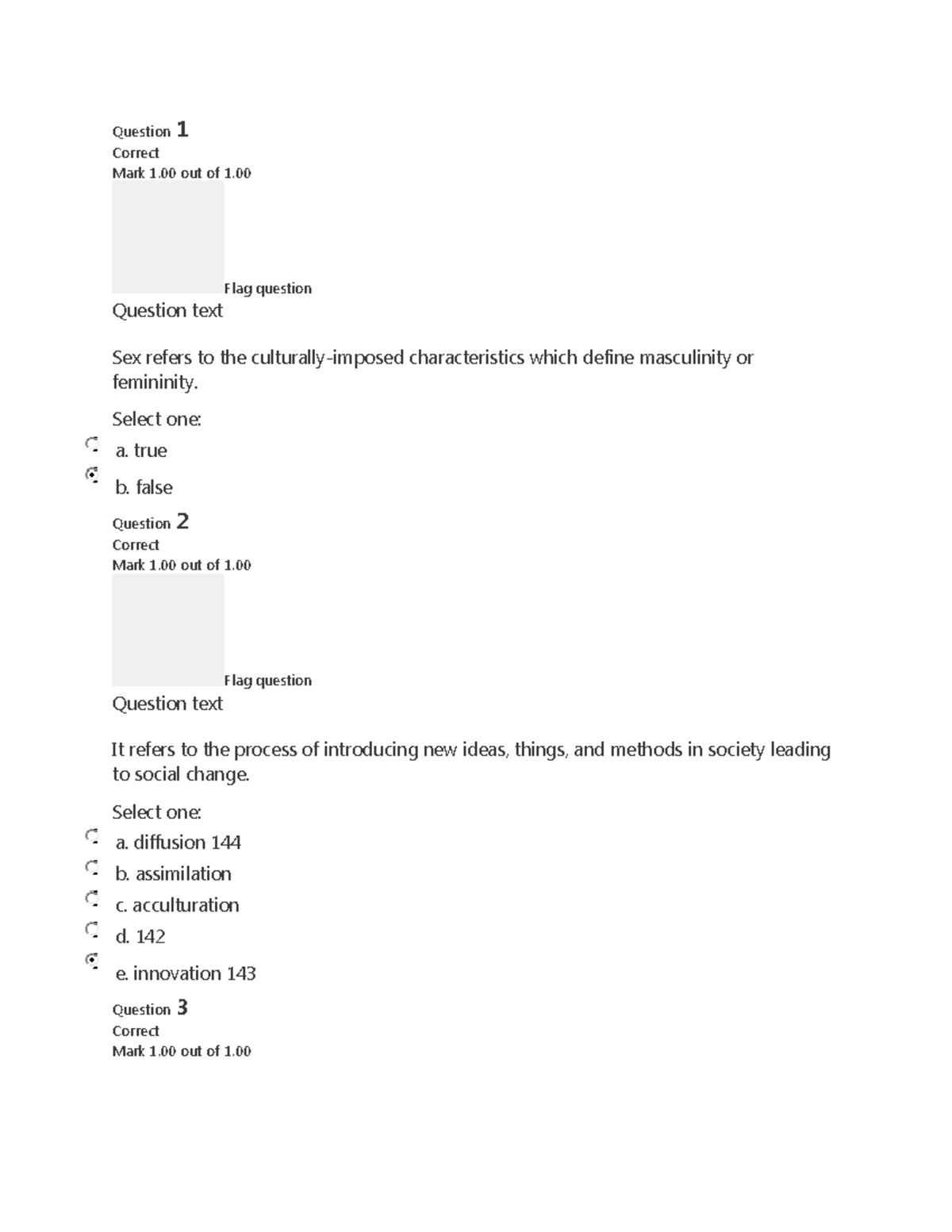 Sociology Quiz Questions and Answers (SOC101) - Studocu