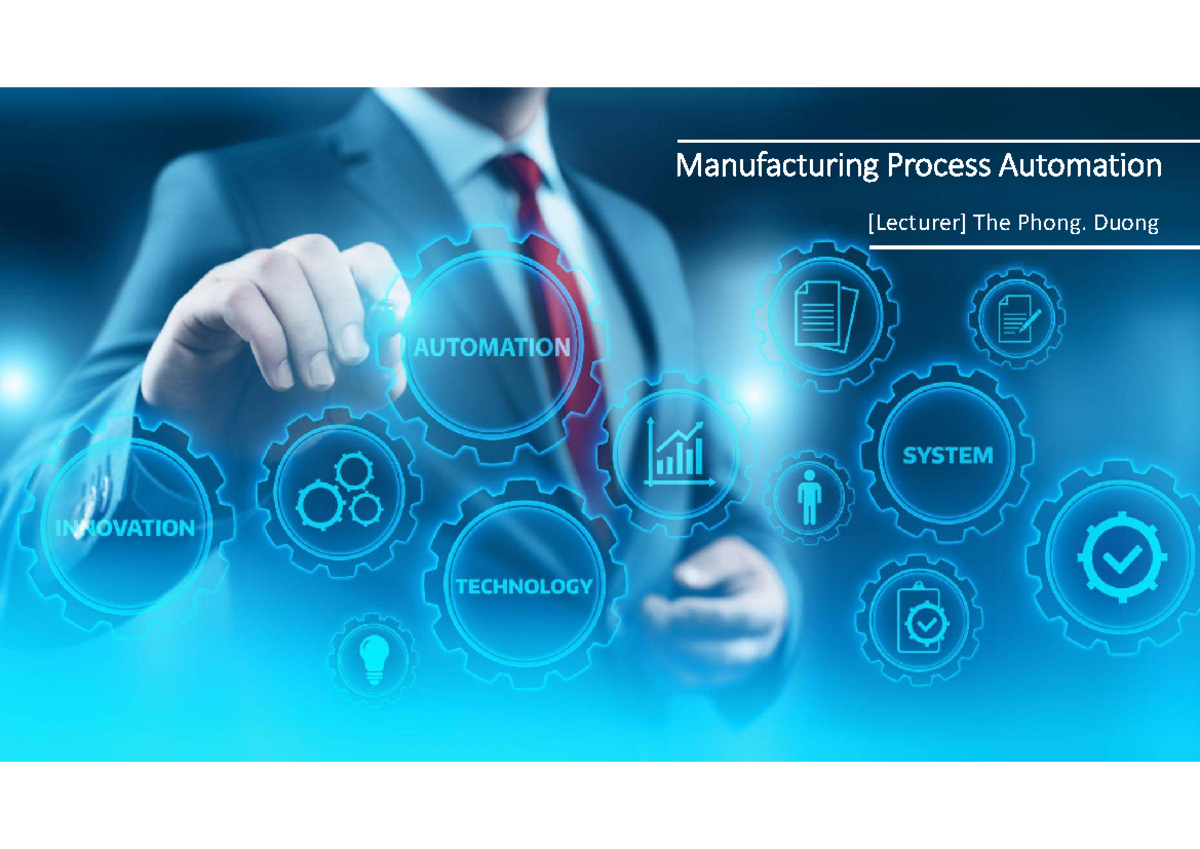 P1 PLC Introduction - 23123213 - Ngôn ngữ Anh - Manufacturing Process ...