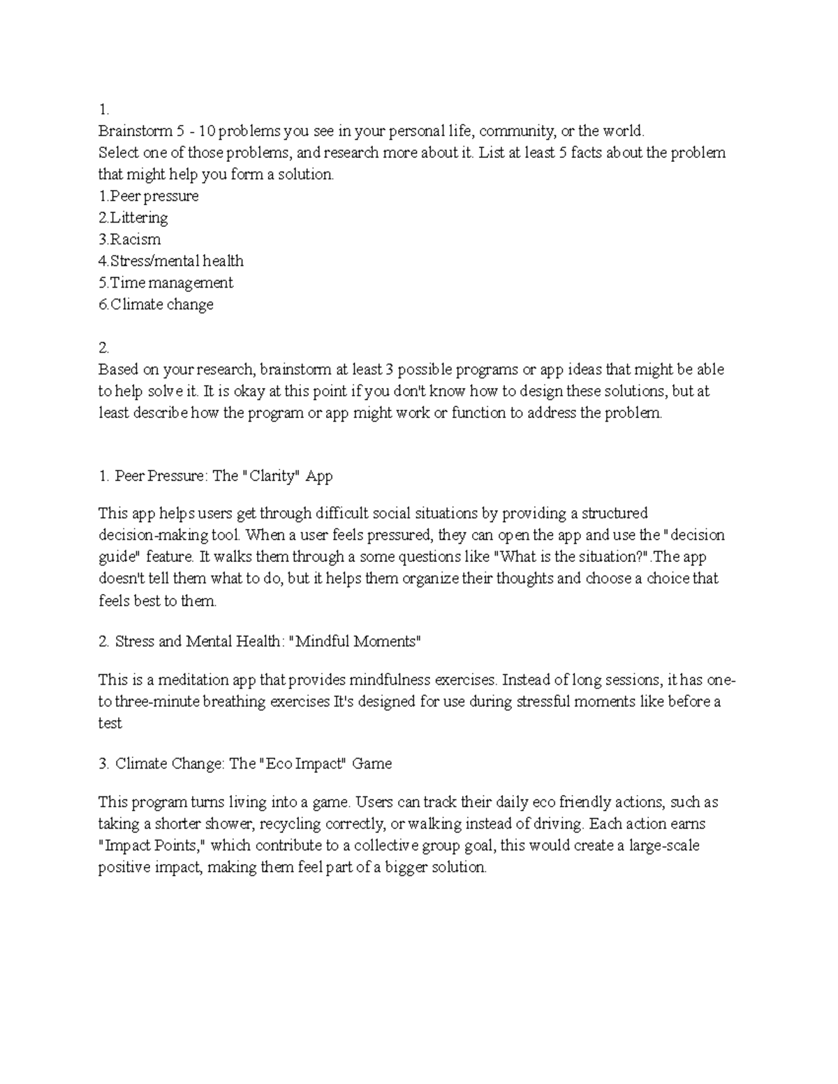 1. Problem-Solving Apps: Addressing Peer Pressure, Mental Health ...