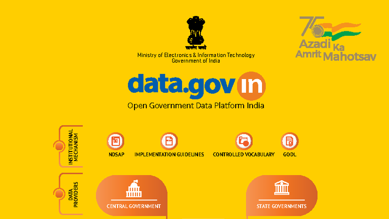 NDSAP Guidelines for Open Government Data Platform India - Studocu