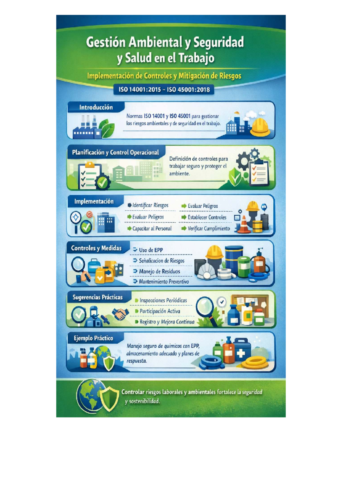 Folleto de Gestión Ambiental y Seguridad ISO 14001:2015 y 45001:2018 ...
