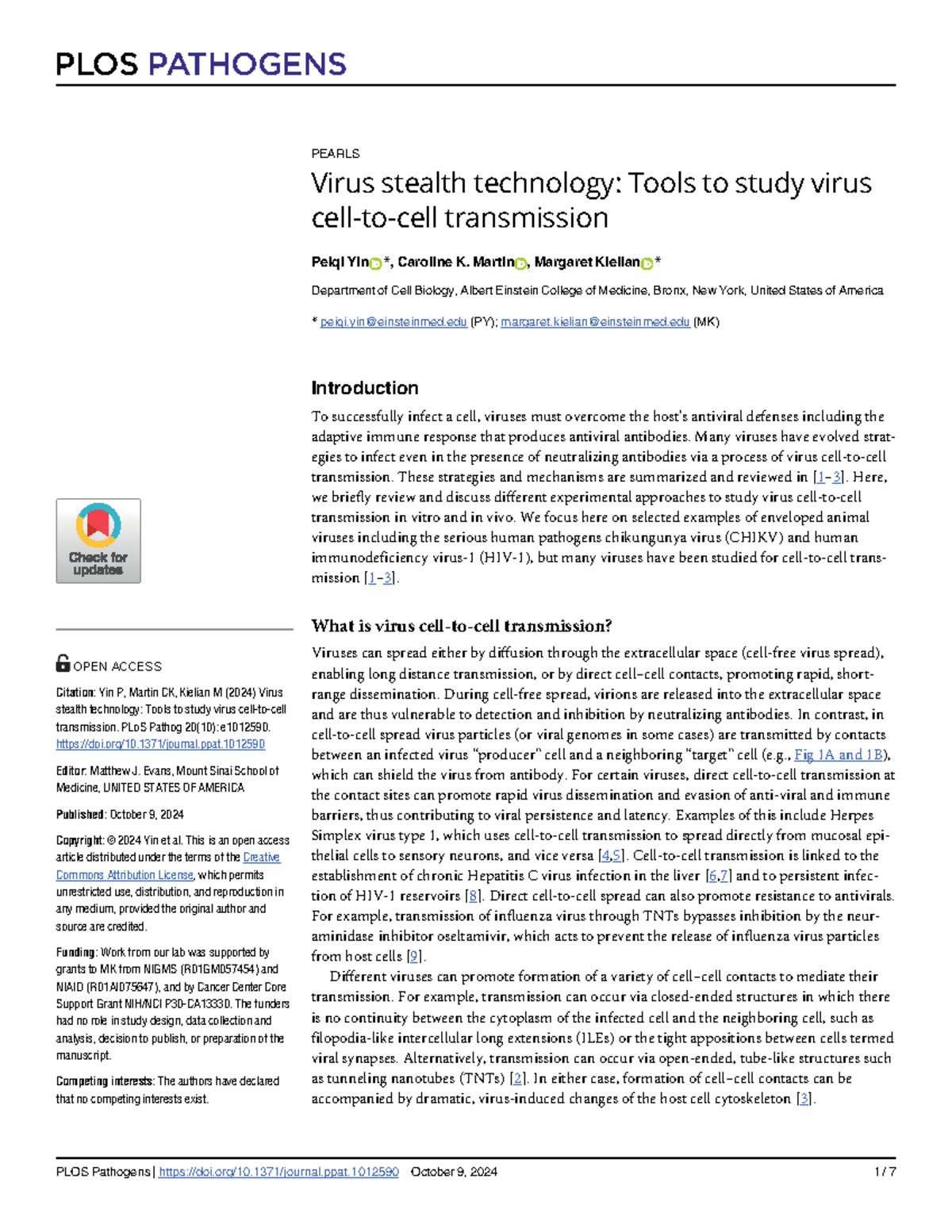 Journal - Điện toán đám mây - PEARLS Virus stealth technology: Tools to ...
