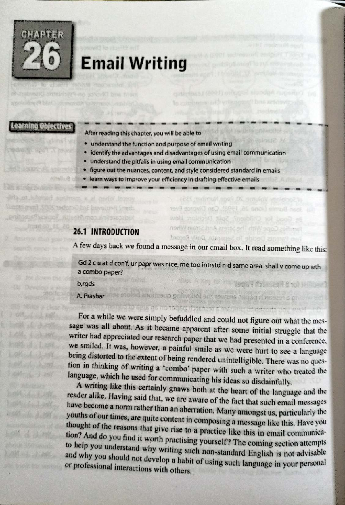 CHAPTER 26 Email Writing: Principles and Best Practices - Studocu