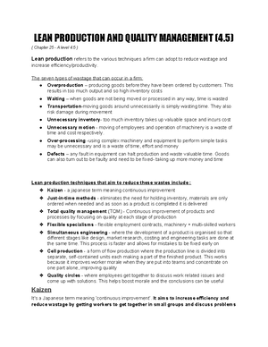 Caie as level business 9609 definitions v1 - ZNOTES SUMMARIZED NOTES ON ...