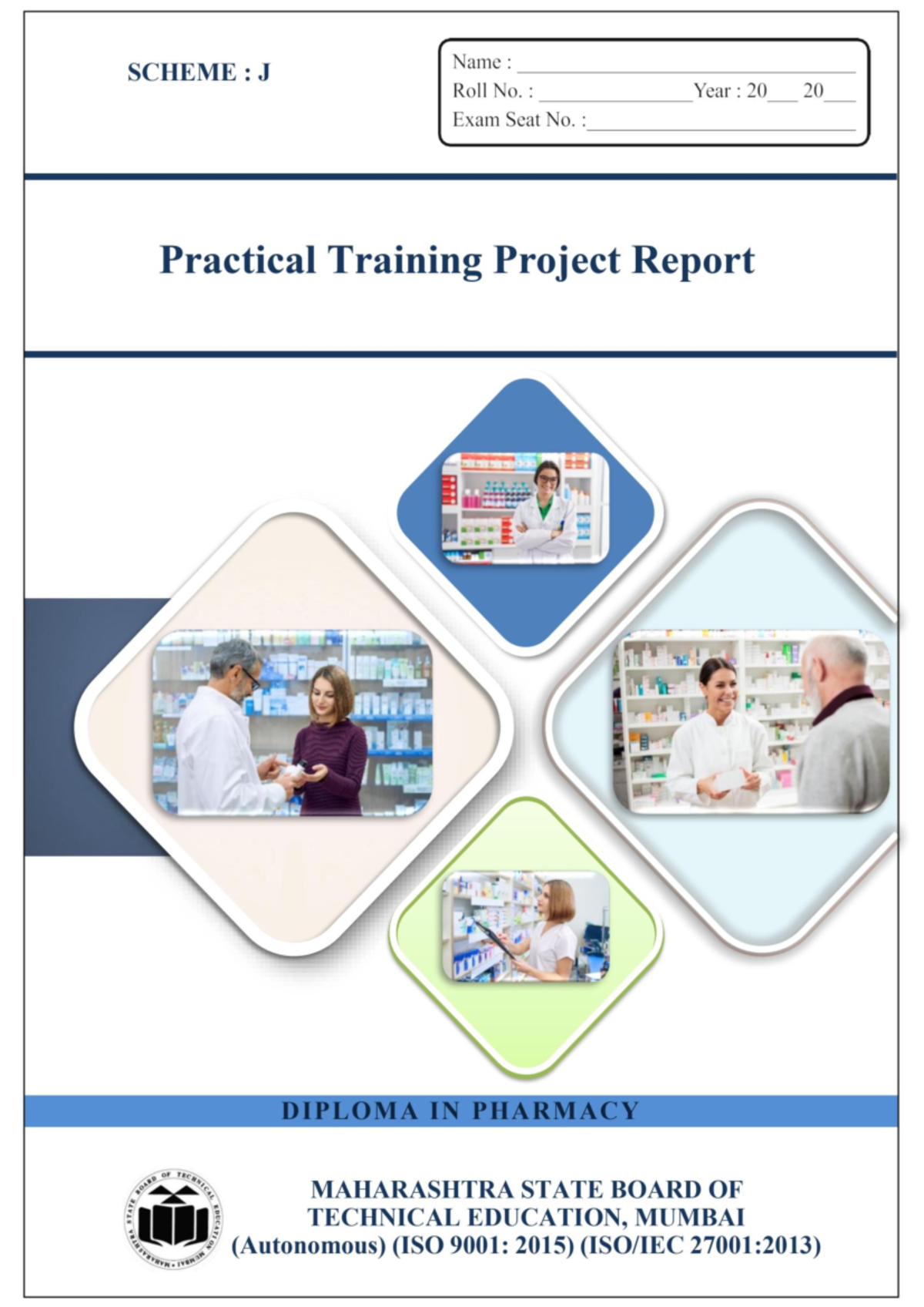 88888 - Practical Training Project Report for D. Pharm Students - Studocu