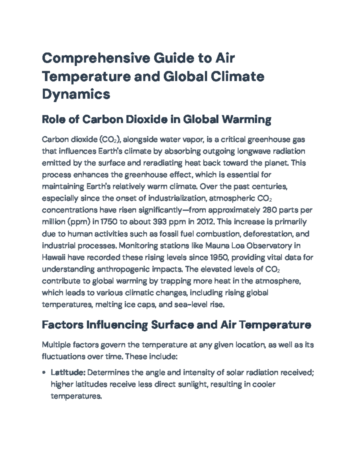 Comprehensive Exploration of Air Temp Dynamics & Climate Factors (ENV ...