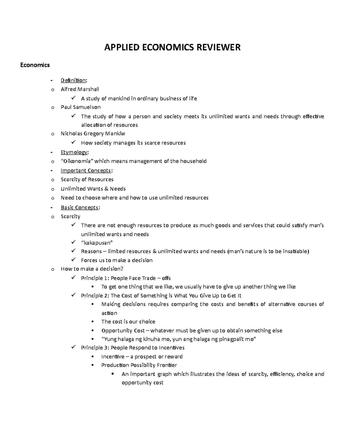ABM- Applied Economics 12 Q1 W4 Mod4 - Warning: TT: undefined function: 32 Republic of the - Studocu