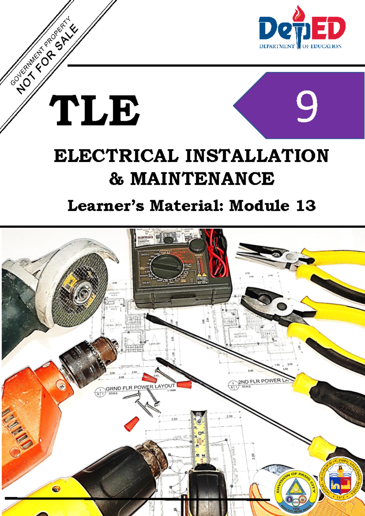 TLE 9 EIM 9 Q3 Module 13: Bungalow Electrical Wiring Plan - Studocu