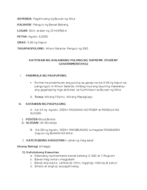Folder Cover - example - BSED Filipino - Republic of the Philippines ...