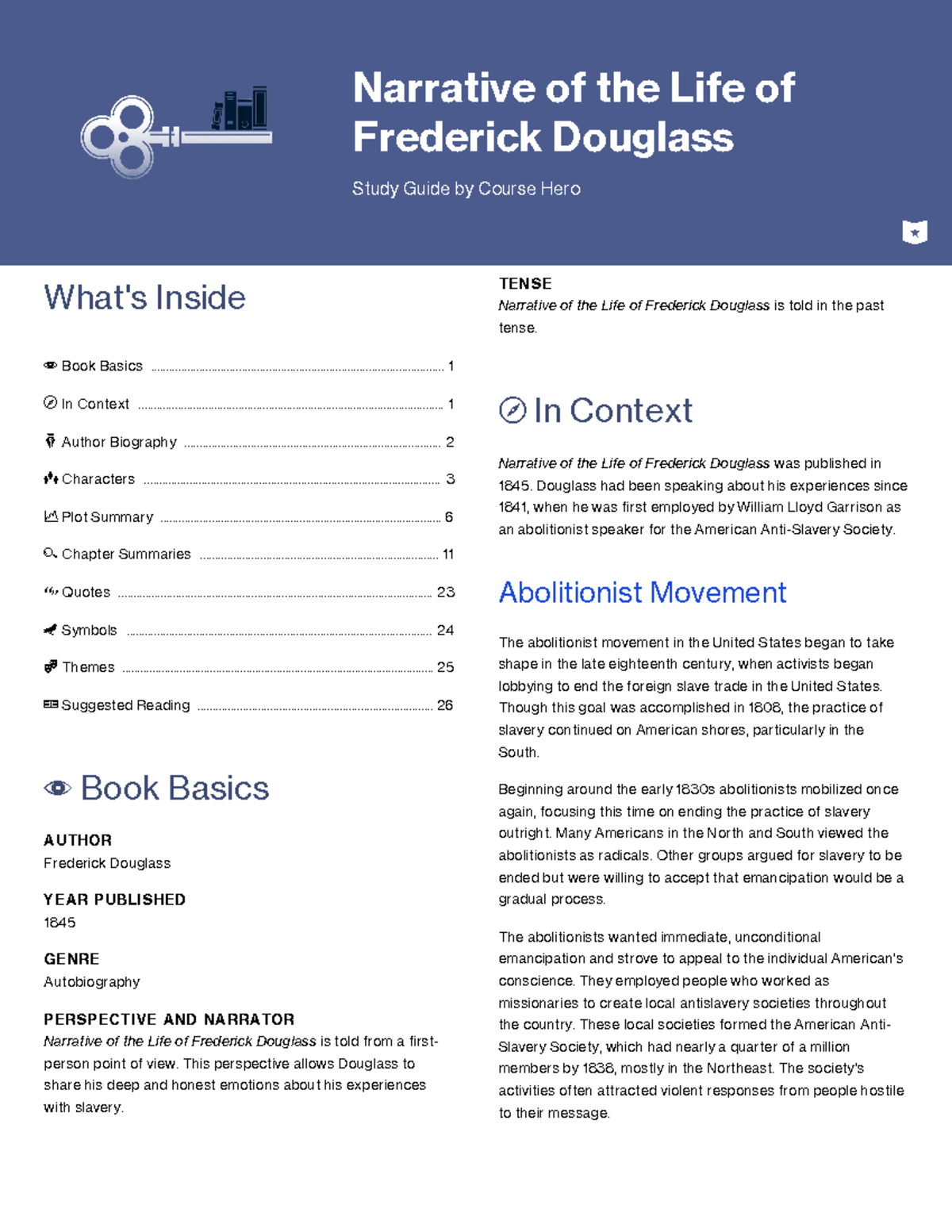 Narrative of the life of frederick douglass - Narrative of the Life of ...
