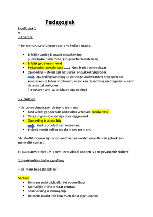 Pedagogiek H3 Balansmodel Bakker - Het balansmodel van Bakker Bakker ...