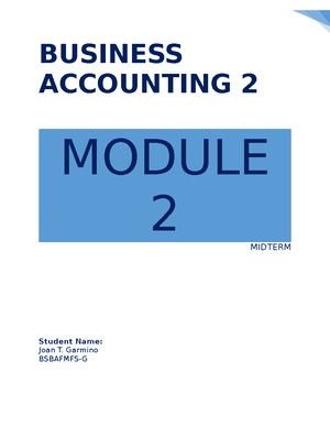 Bus - 2022 - Business Mathematics Quarter 1 – Module 2: Solving ...