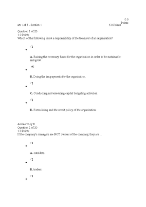 FIN 2603-A2-set 8 - Answers to Assignment 1&2 - Warning: TT: undefined function: 32 Warning: TT ...