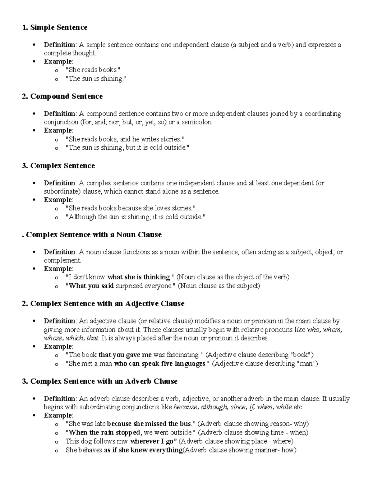 1st Day Notes - DHSH: Understanding Sentence Structures and Phrases ...