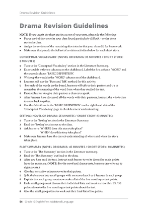 Grade 10 Short Stories Guide - CONTENTS PAGES Her Three Days - Studocu