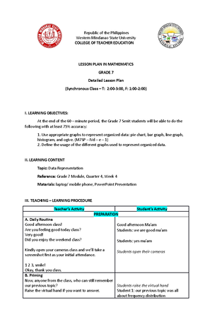 RWSQ4W2-LP - Lesson Plan in Reading - Republic of the Philippines ...