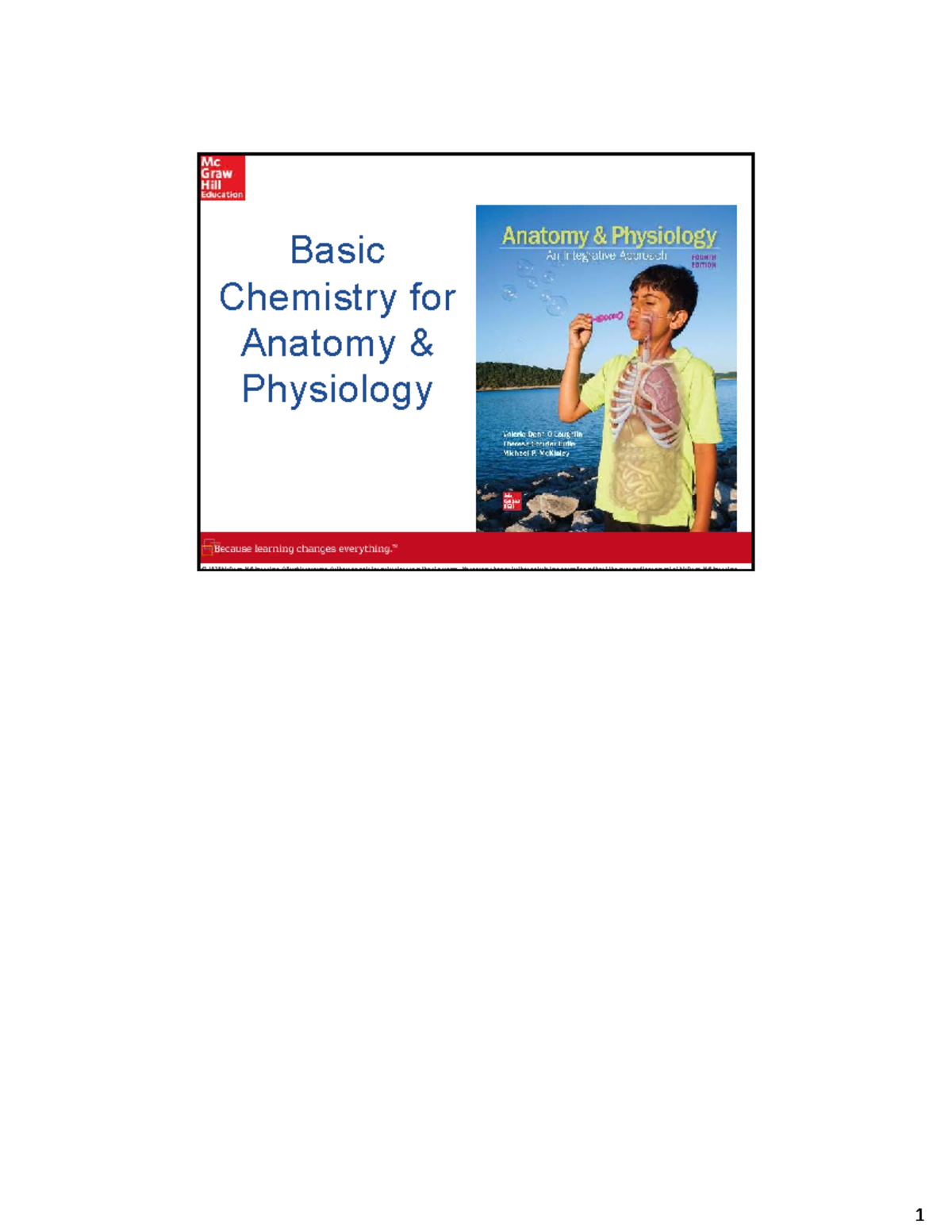 Basic Chemistry Concepts for Anatomy & Physiology (BIO101) - Studocu