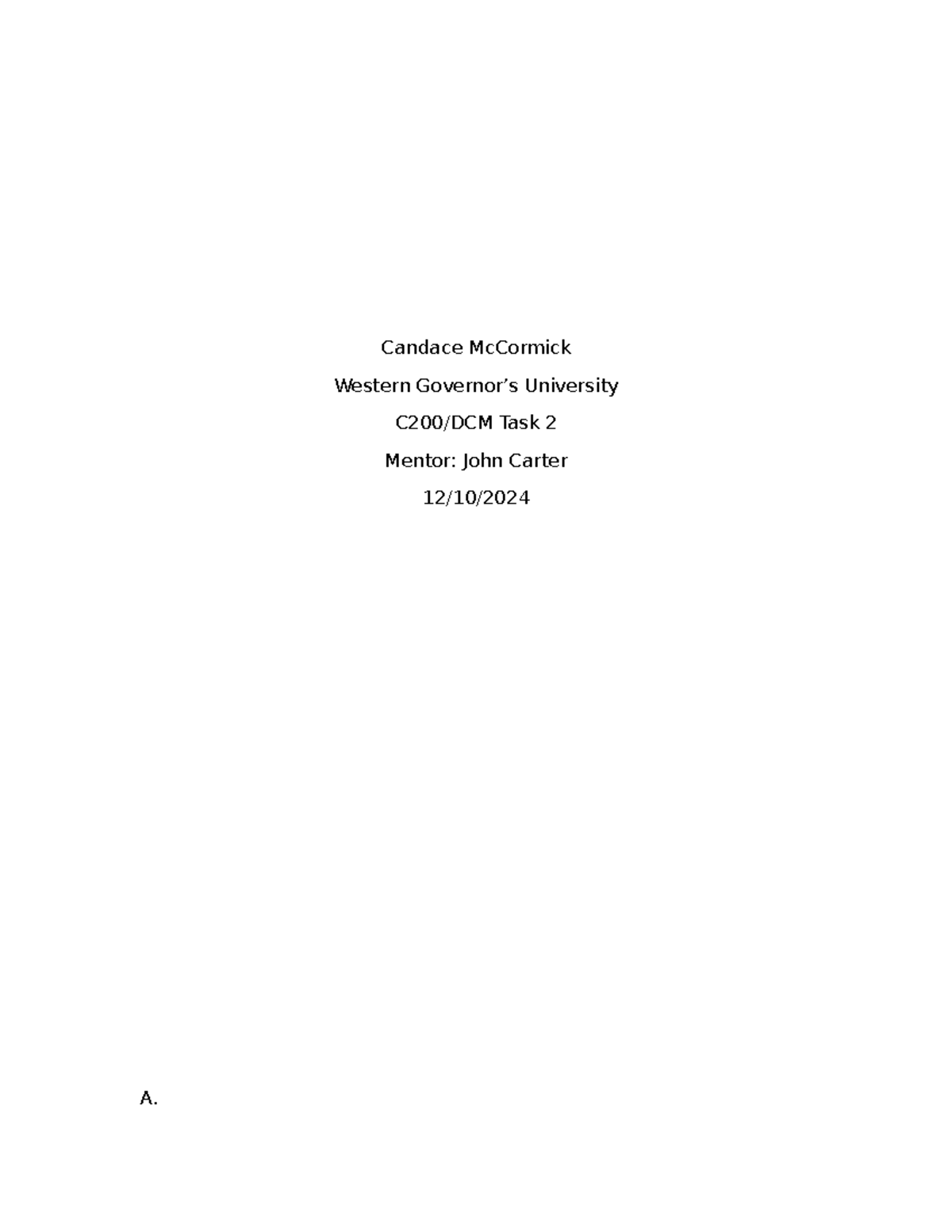 C200 Task 2 - Evaluation of leadership practices at Hospital X - Studocu