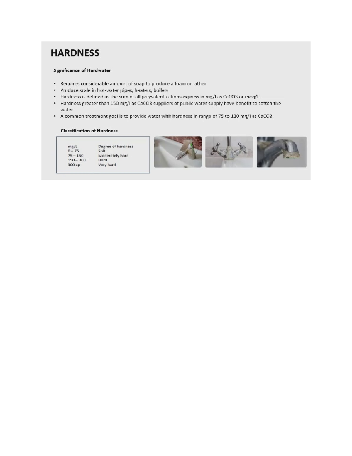Types of Water Hardness: Calcium, Magnesium, and Carbonate/Nitrate ...