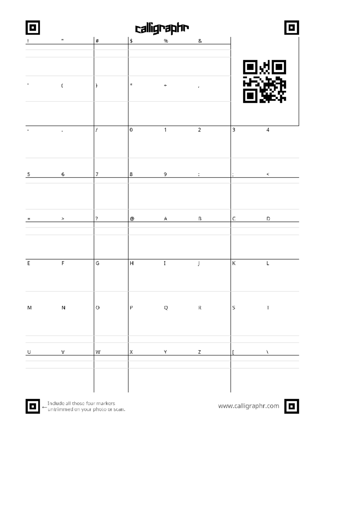 Calligraphr-Template - engine - Studocu