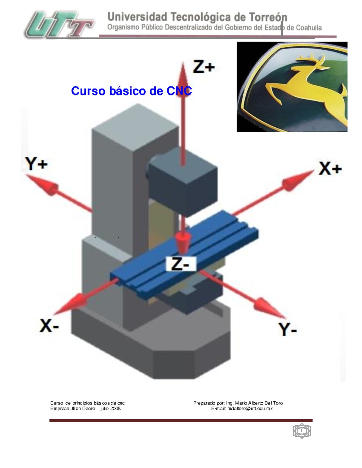 Curso-CNC-basico: Principios y Ejercicios Esenciales de CNC - Studocu