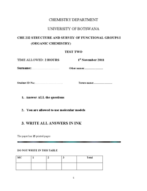 CHE 314 EXP 6 Kesco - lab report - CHE 314 SURNAME: MOTLHAGODI INITIALS ...