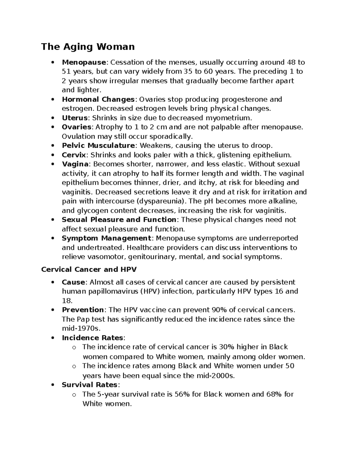 Chapter 27: Understanding the Female Genitourinary System - Studocu