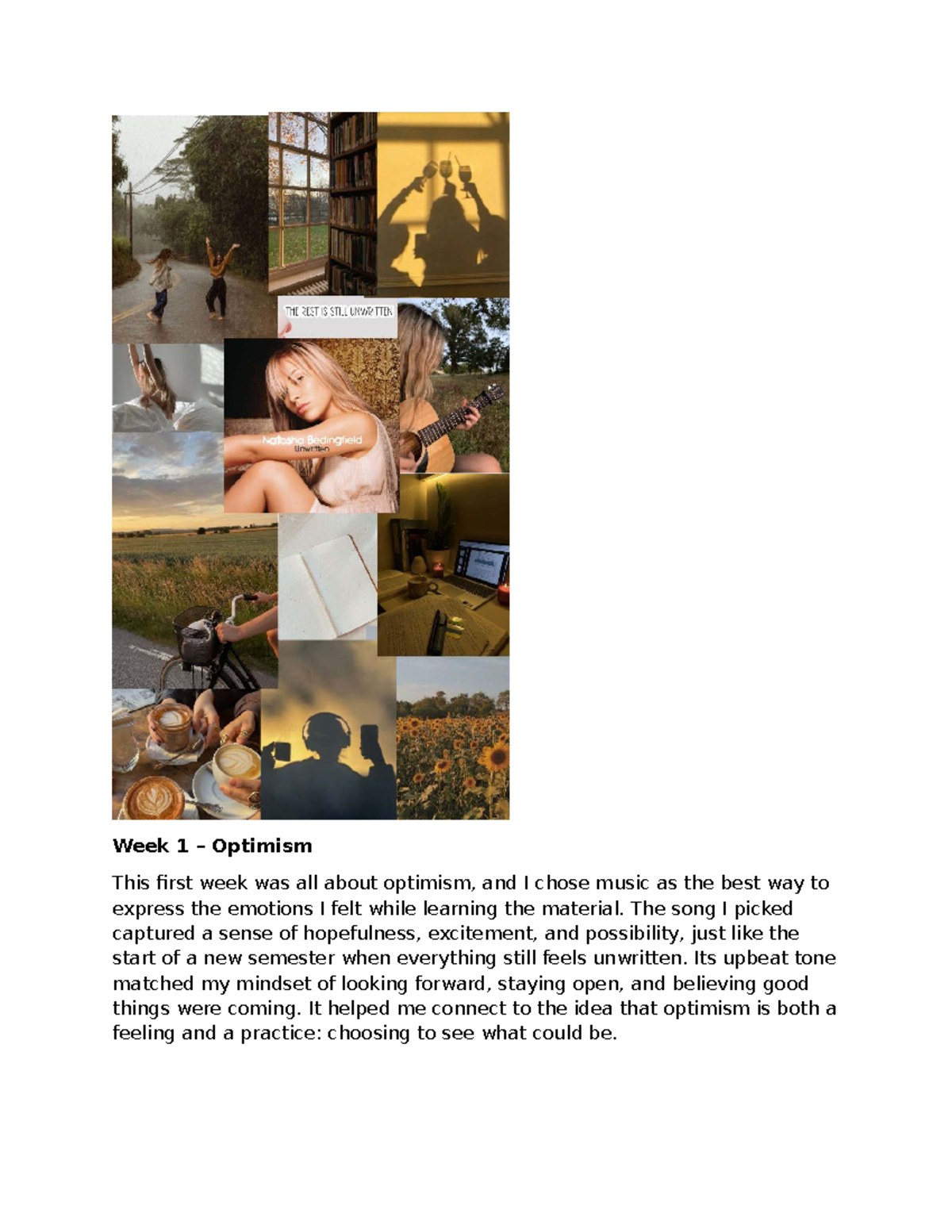 Art in Daily Living: Final Project Reflections and Insights - Studocu