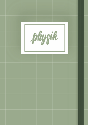 Abi Lernzettel Physik GK 2021 - ABITUR LERNZETTEL Physik GK 2021 DAVID ...