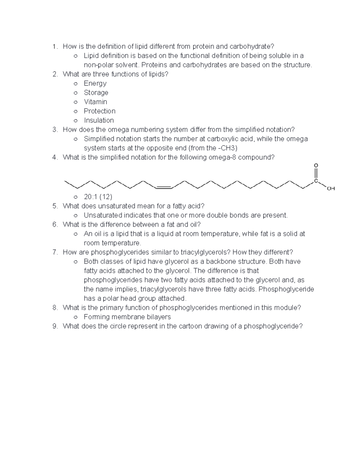 Module 5 Problem Set: Understanding Lipids vs. Proteins & Carbs - Studocu