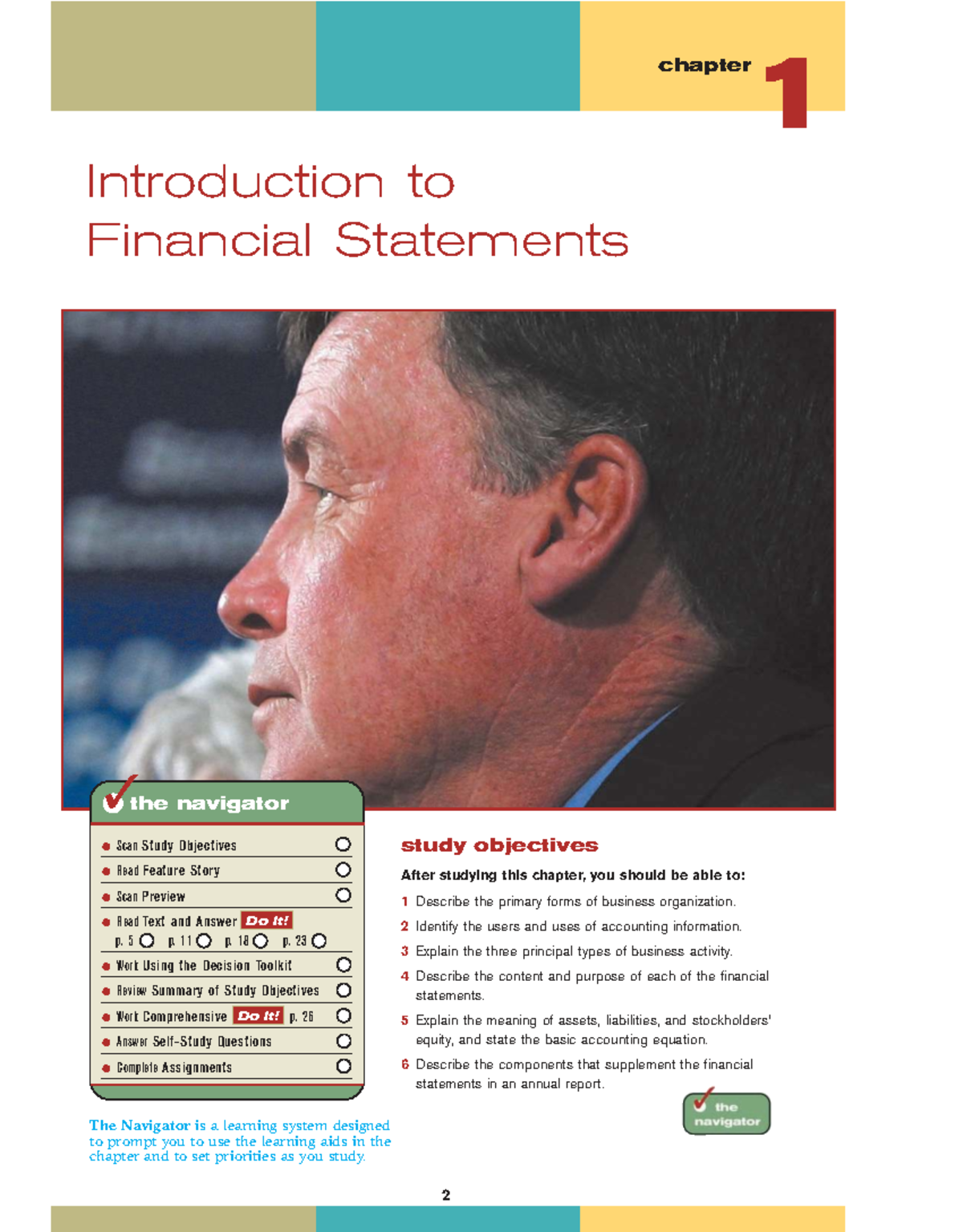 Chapter 1: Introduction to Financial Statements (FIN 101) Study Guide ...