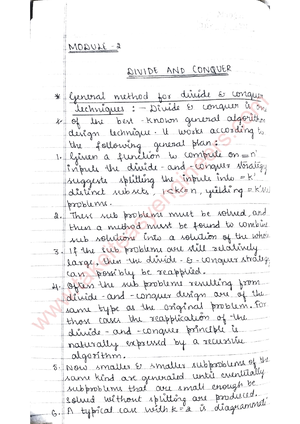 ADA model-set-1-paper-4th-semester - 18 CS 42 Page 0 1 of 02 Model ...