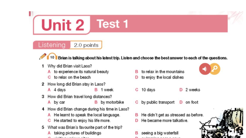 Unit2. BTBT G11 T1-2 - Unit 1 test for grade 11 - Unit 2 Test 1 ...