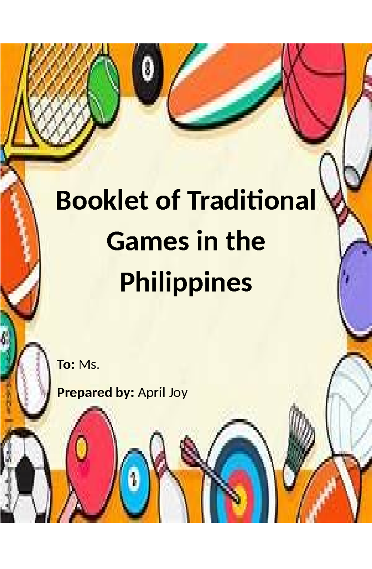 Traditional Filipino Games: A Comprehensive Guide - Studocu