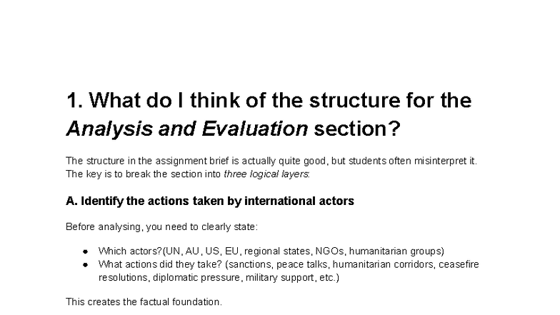 Structure Analysis and Evaluation for TCIR Assignment - Studocu