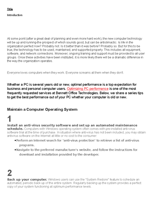 Gelos Enterprises Policy and Procedures Report- Alexander Sumendra Prasad - A review of industry ...