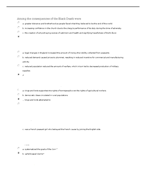 Chapter 1 quiz Western Civilization 1 - Chapter 1 quiz Western ...