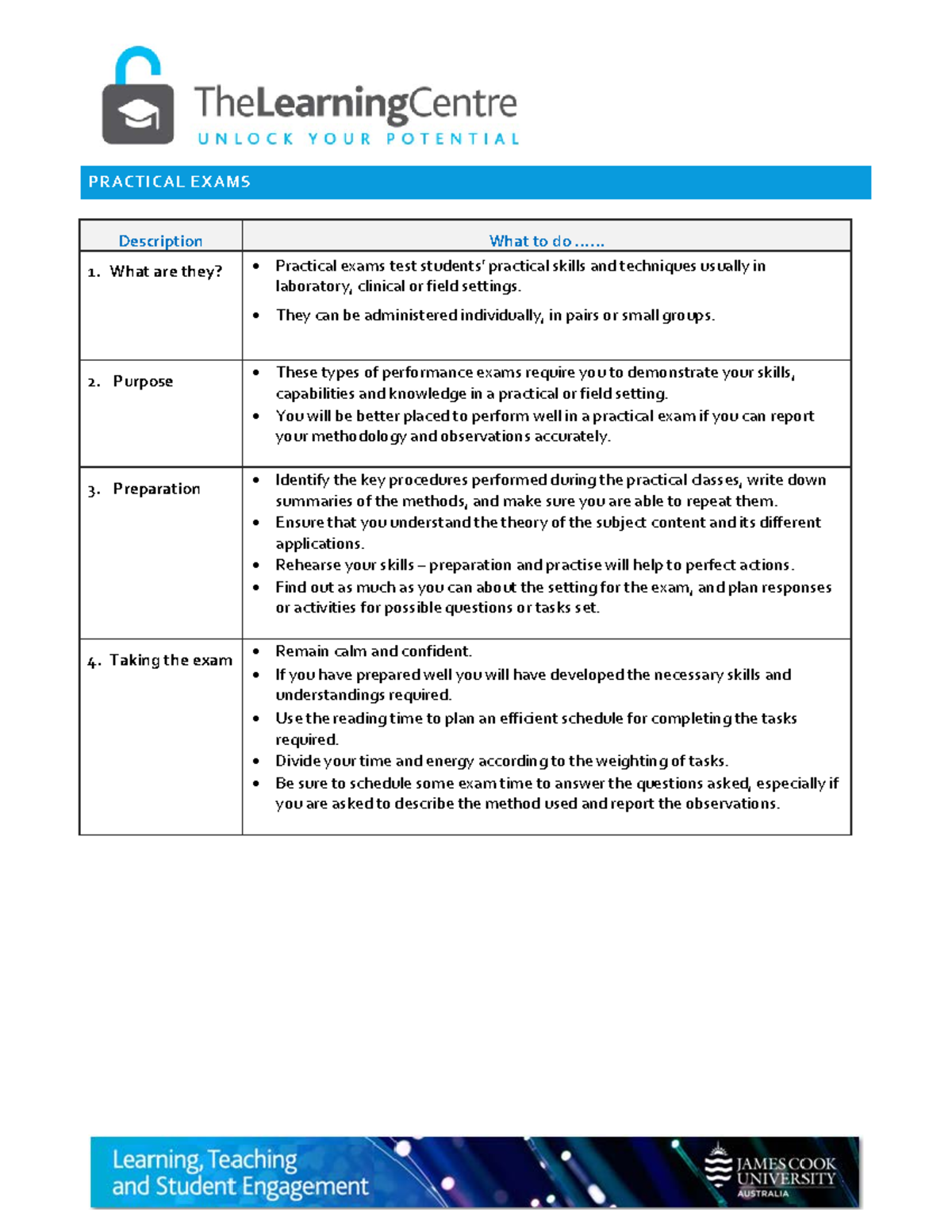 Practical Exam Preparation Guide: Skills & Strategies - Studocu