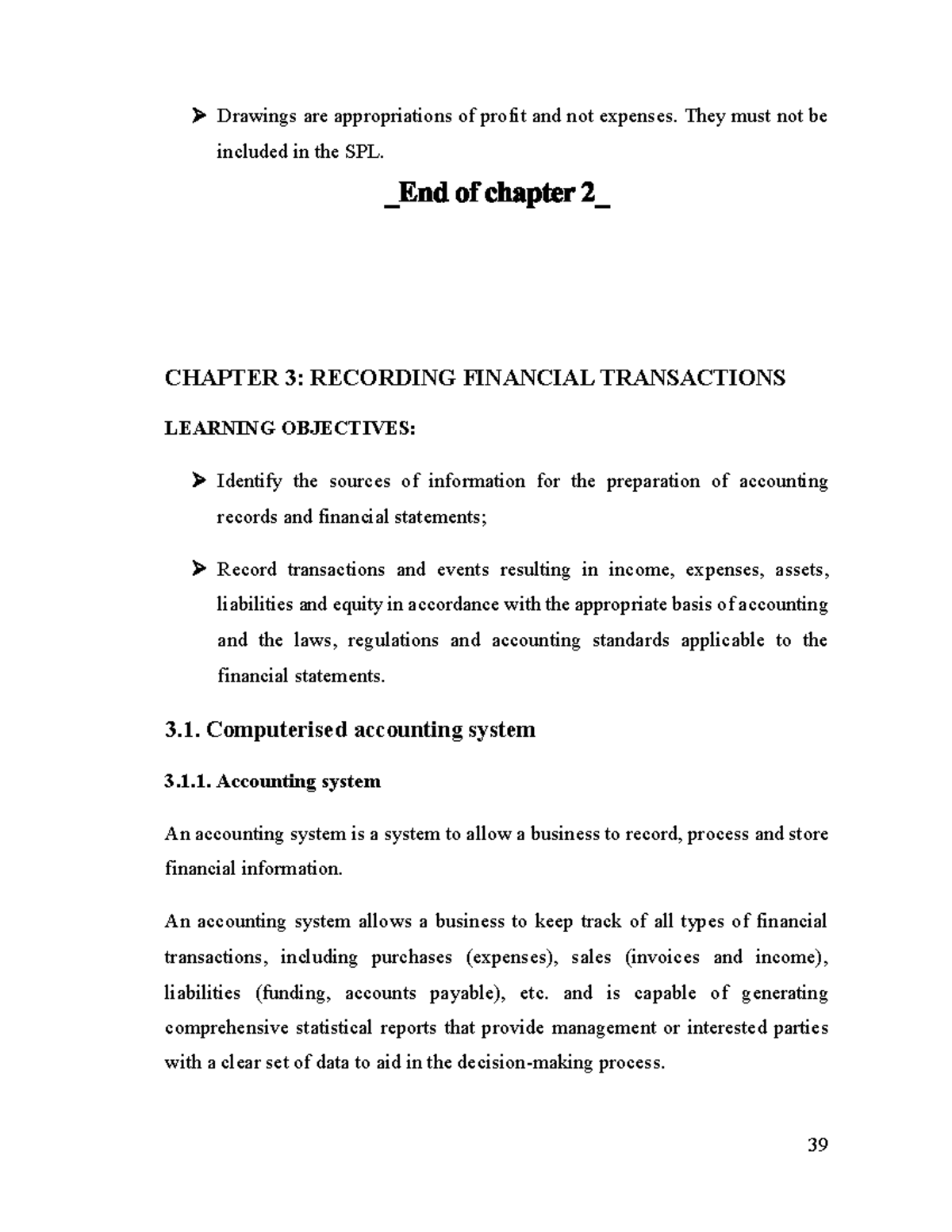 Accounting 101: Chapter 3 - Recording Financial Transactions and ...
