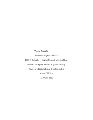 ACE Ed5353 mod 4 lesson plan 3 - PRINCIPLES OF PROGRAM DESIGN AND IMPLEMENTATION MODULE 4 Lesson ...