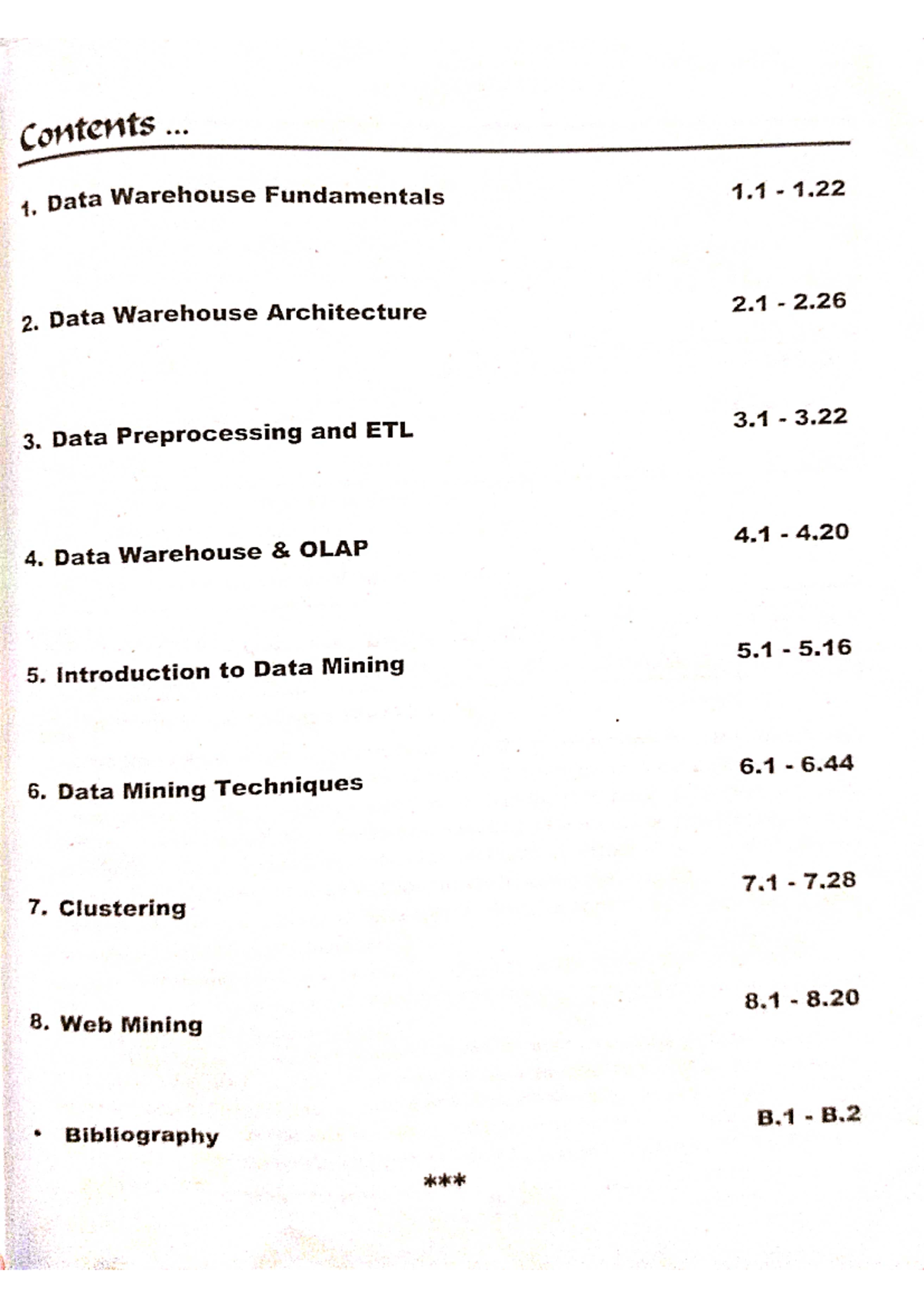 Ebook DataWarehousing DataManagement sem 3 - Master of computer ...