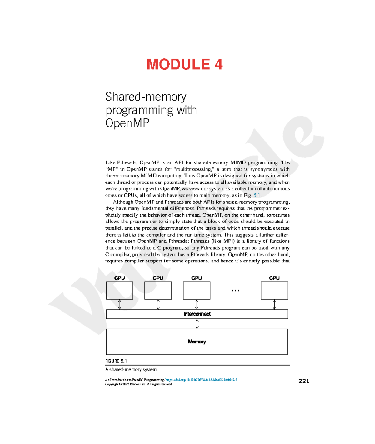 BCS702 Module 4: Programming with OpenMP Techniques - Studocu