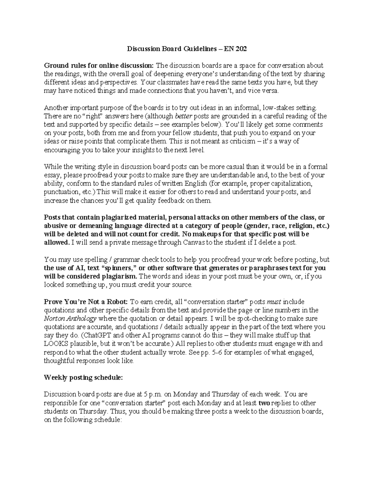 Discussionguidelines 202.25 - Discussion Board Guidelines – EN 202 ...
