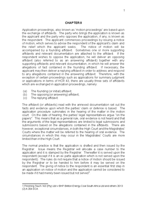 Request for Default Judgment in the High Court - IN THE HIGH COURT OF SOUTH AFRICA (EASTERN CAPE ...