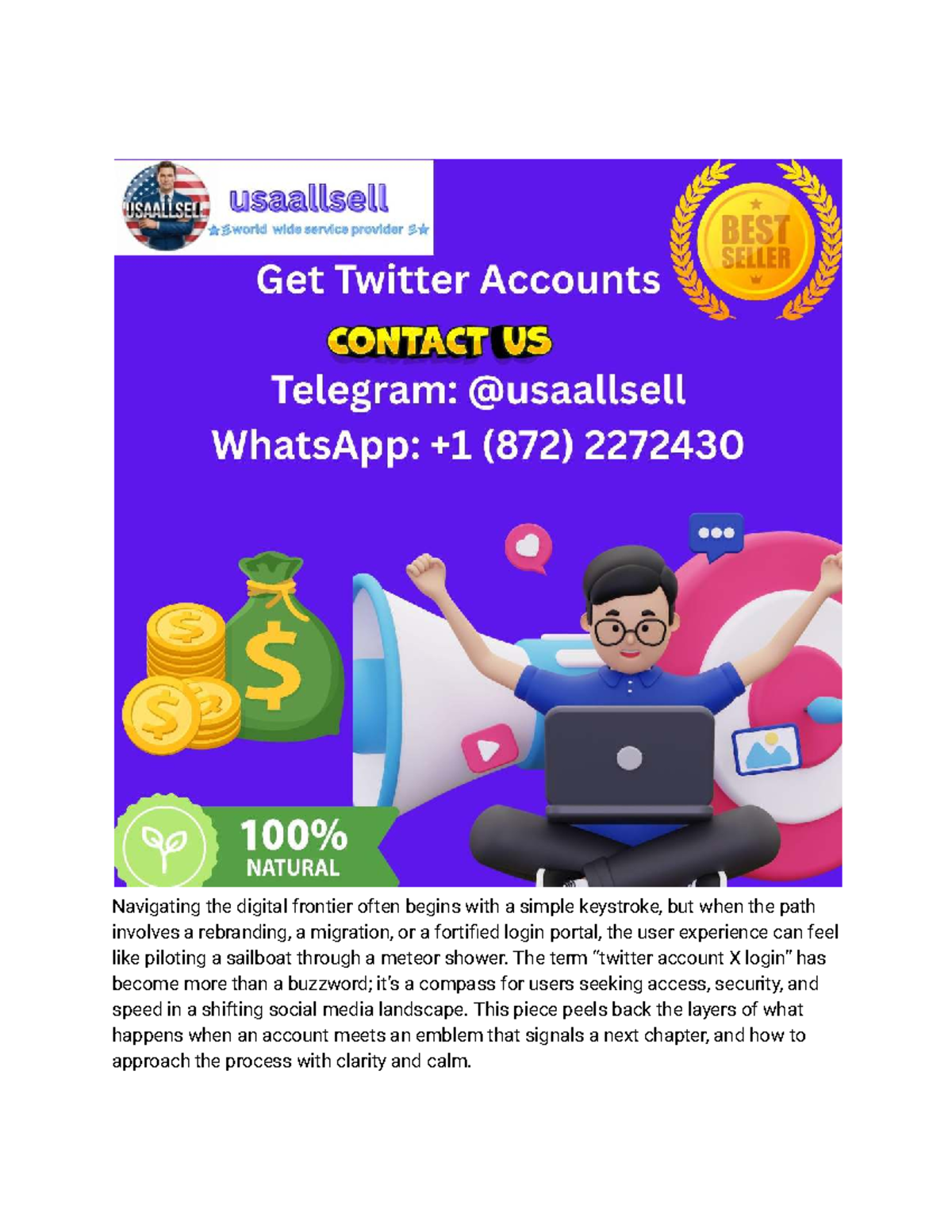 Optimizing the Twitter Account X Login Experience: A User-Centric ...