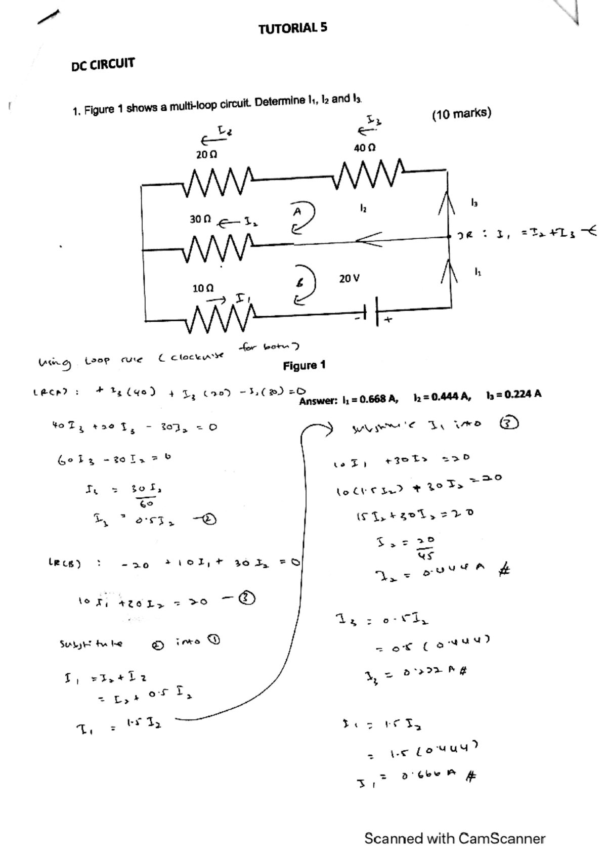 PHY150-TUTO-CHAP 5 - this is tutorial chapter 5 for phy150 - Electric ...